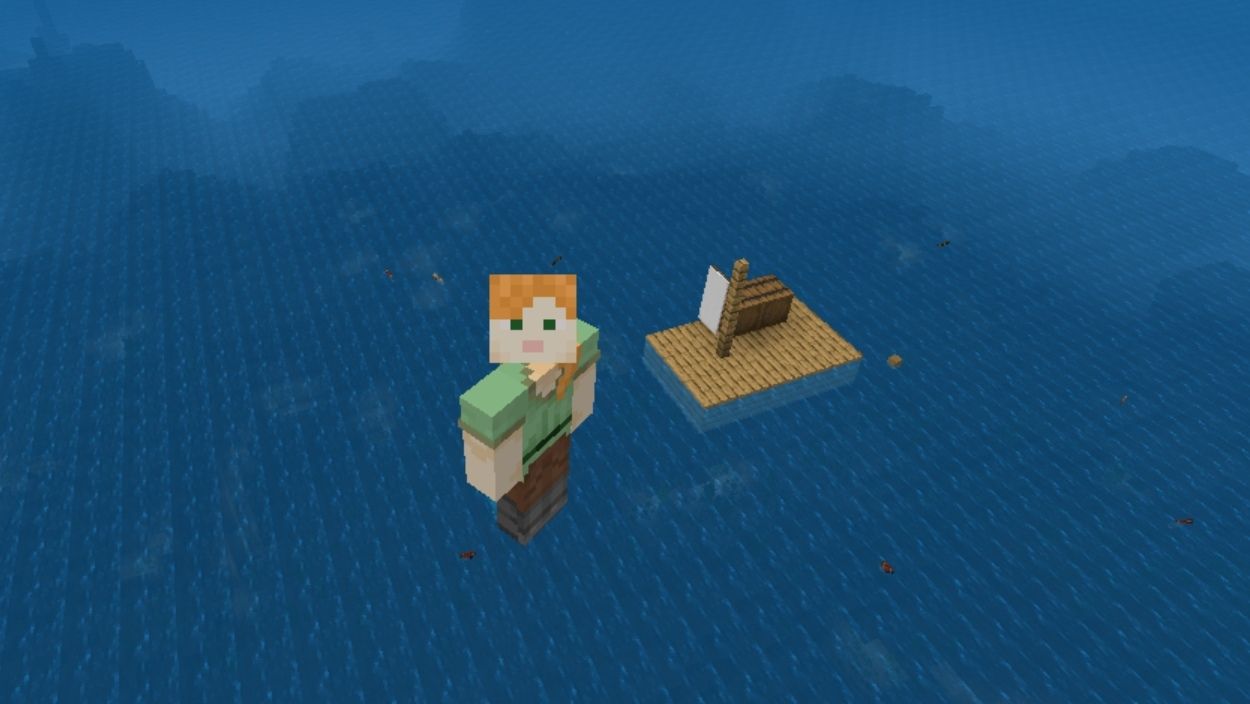 Скачать карту на Плот среди Океана на Minecraft Pe — Карта на Плот среди Океана для Майнкрафт ПЕ